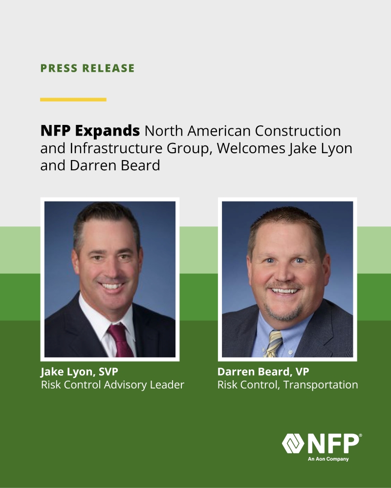 NFP Welcomes Jake Lyon and Darren Beard | NFP