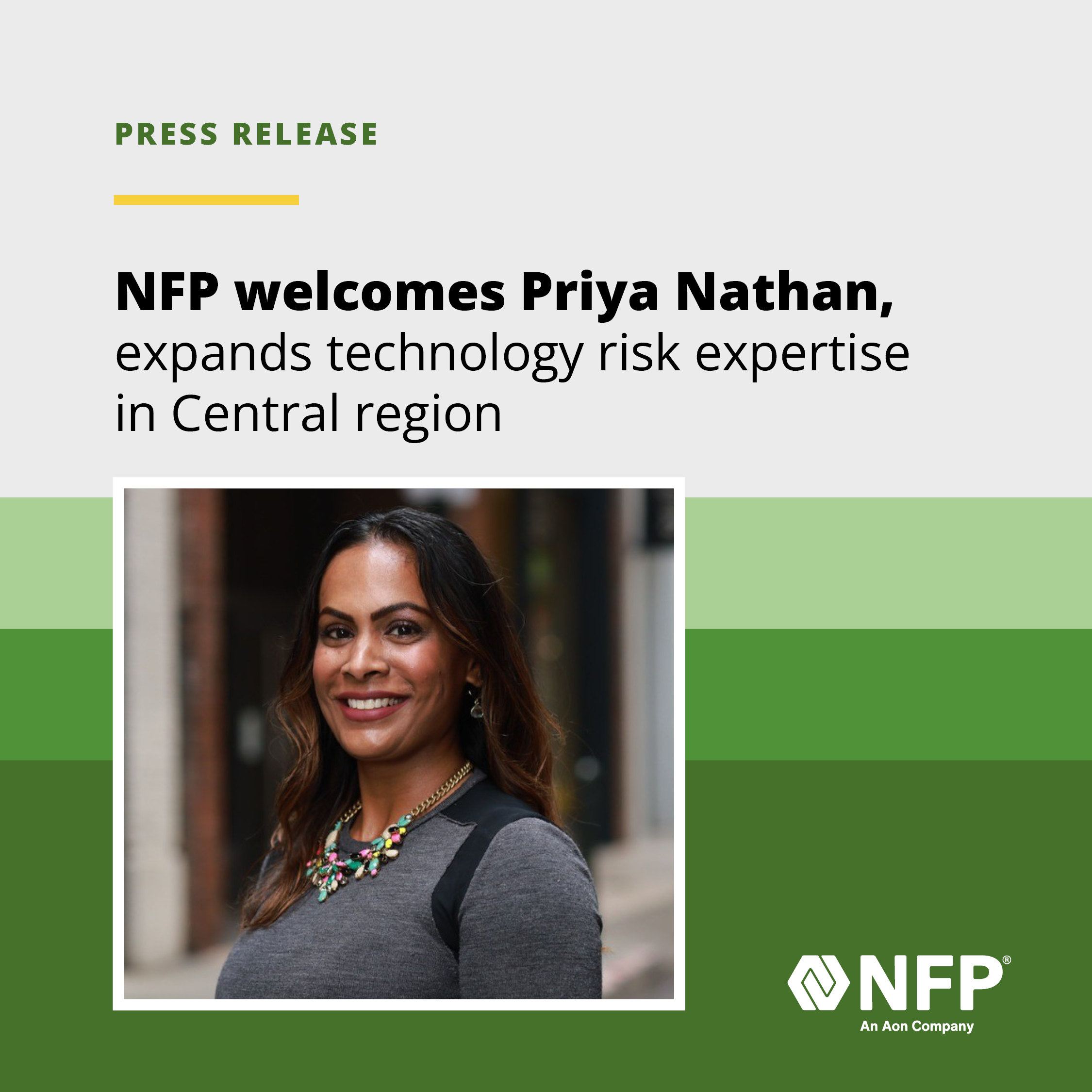 NFP Welcomes Priya Nathan | NFP