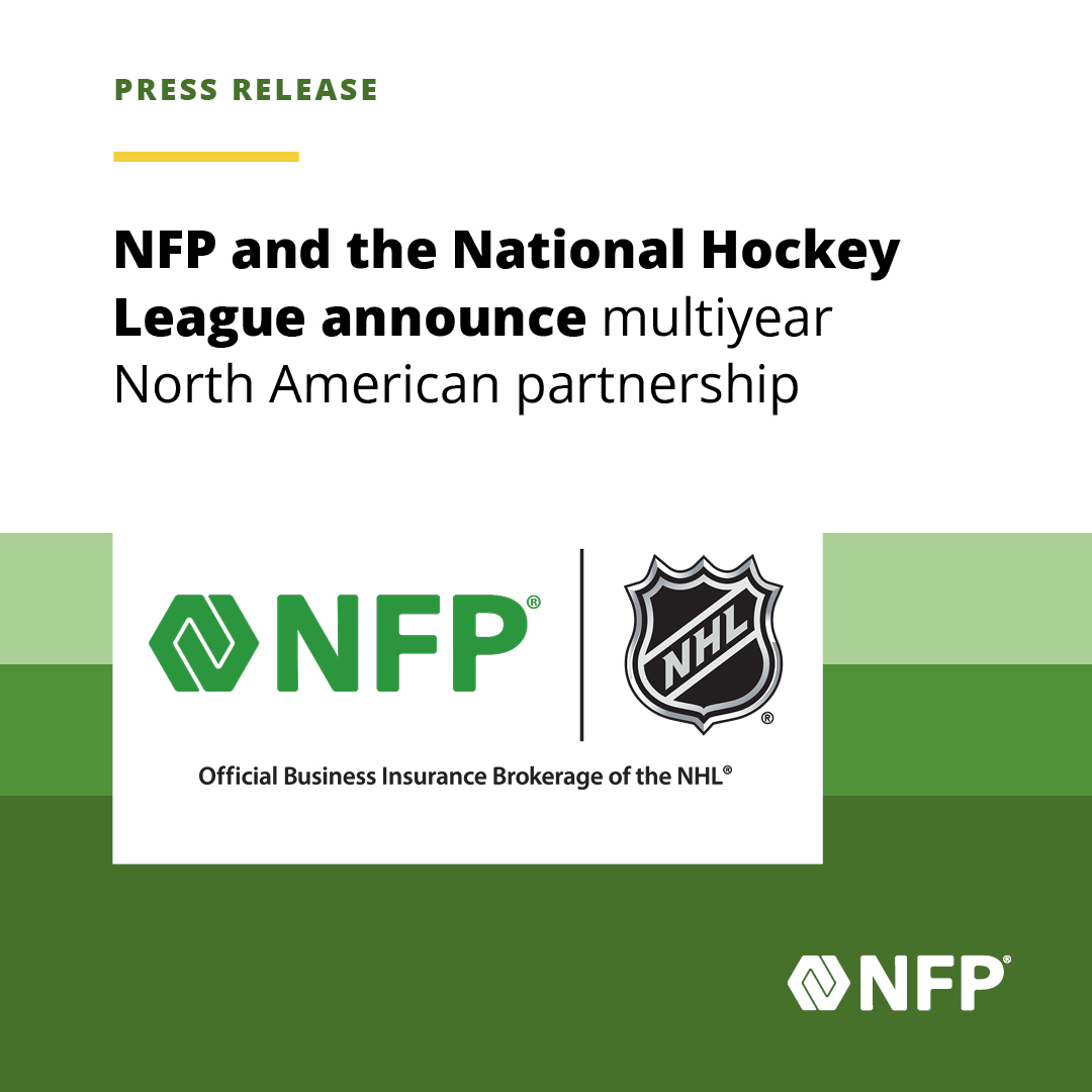 NFP and NHL Announce Multiyear North American Partnership