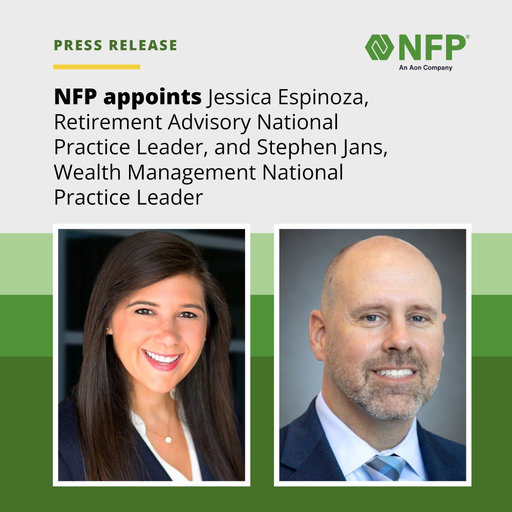 NFP Appoints Jessica Espinoza, Stephen Jans | NFP