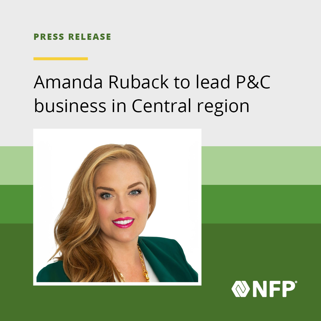 Amanda Ruback to Lead NFP's P&C Business in Central Region