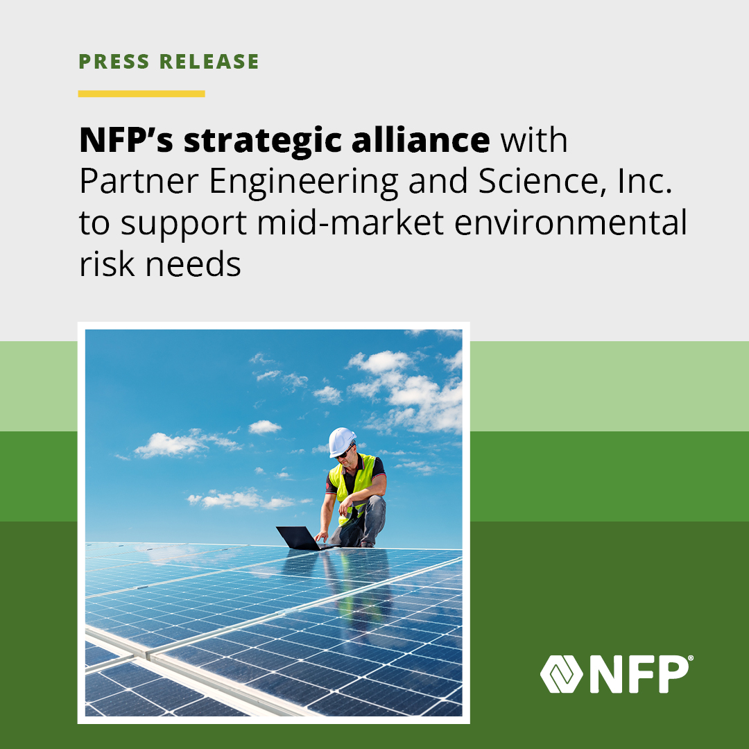 NFP Forms Alliance with Partner Engineering & Science, Inc.